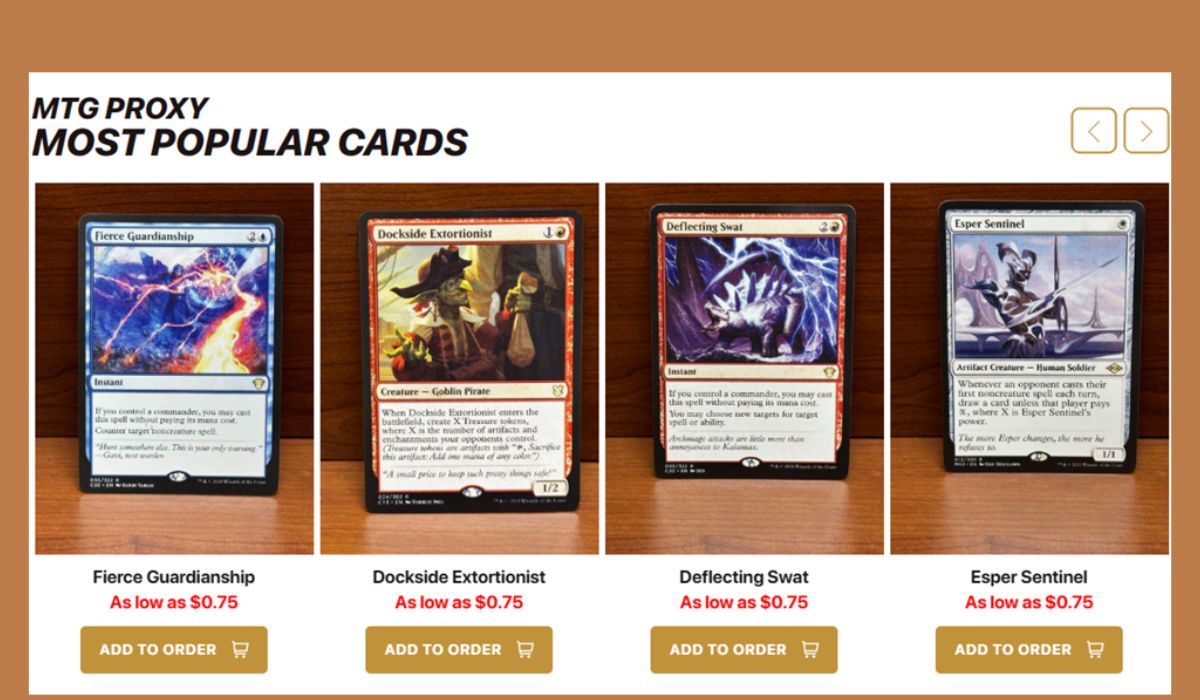 The Benefits to Playing With MTG Proxies